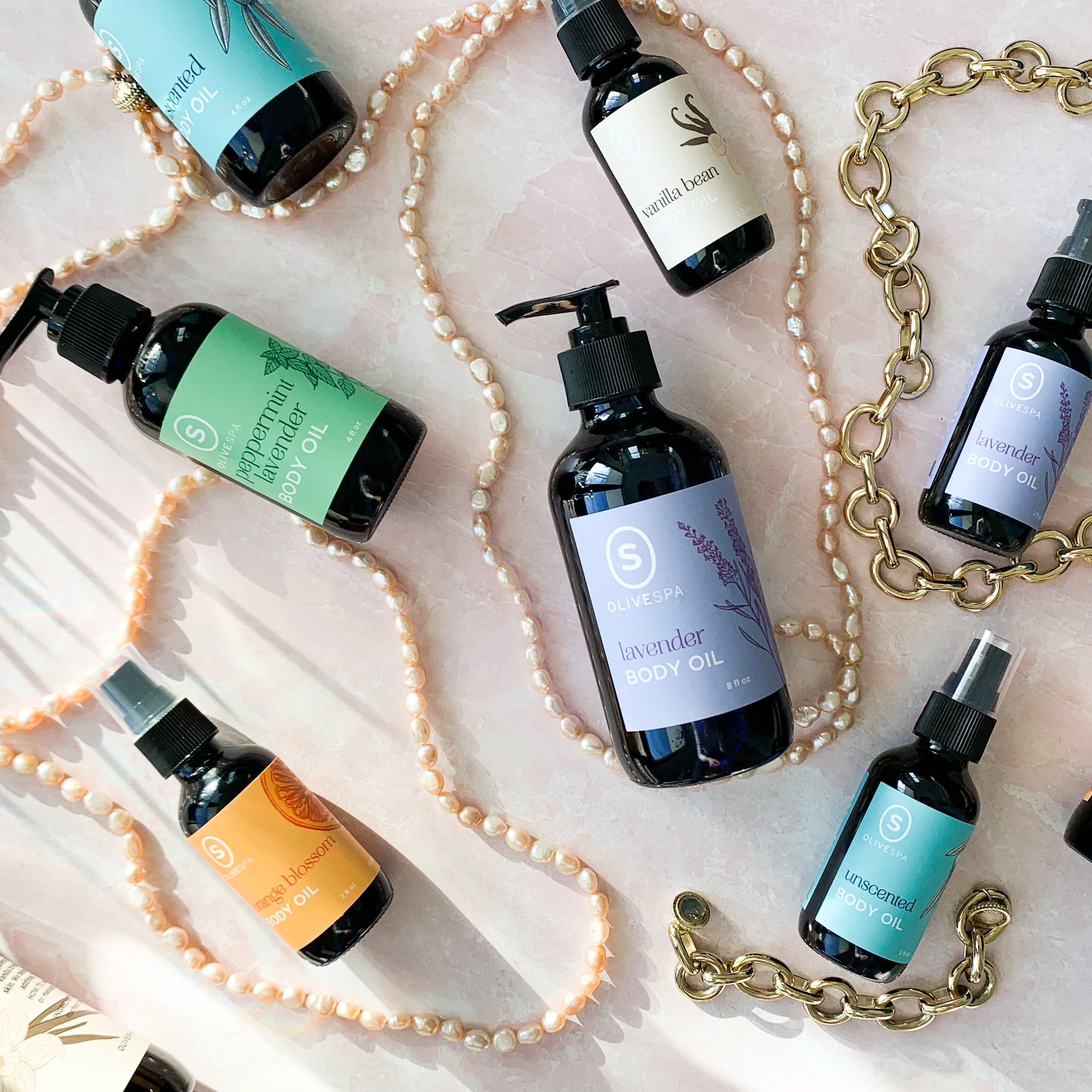 Body Oils – Olivespa